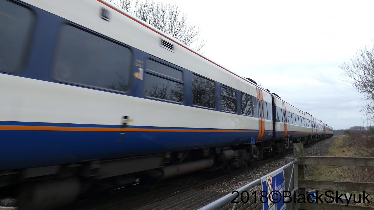 SWR Class 158/159 Passing Honiton, Whimple and Sherborne - YouTube