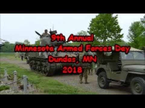 9th Minnesota Armed Forces Day, Dundas, MN - YouTube