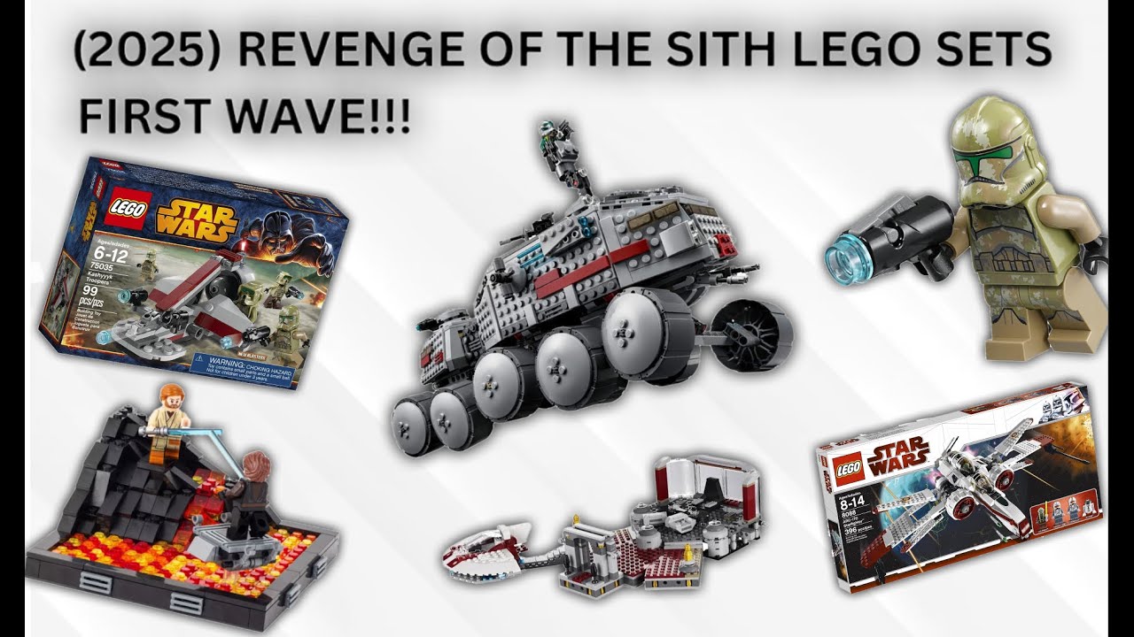 I Made A MOC Up Lego Wave for the 20th Anniversary of Revenge Of The ...