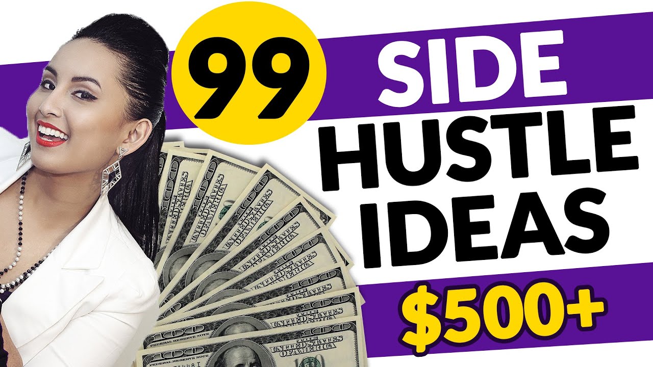 99 Side Hustle Ideas to Make Money Online + Offline: Make an Extra $500 ...