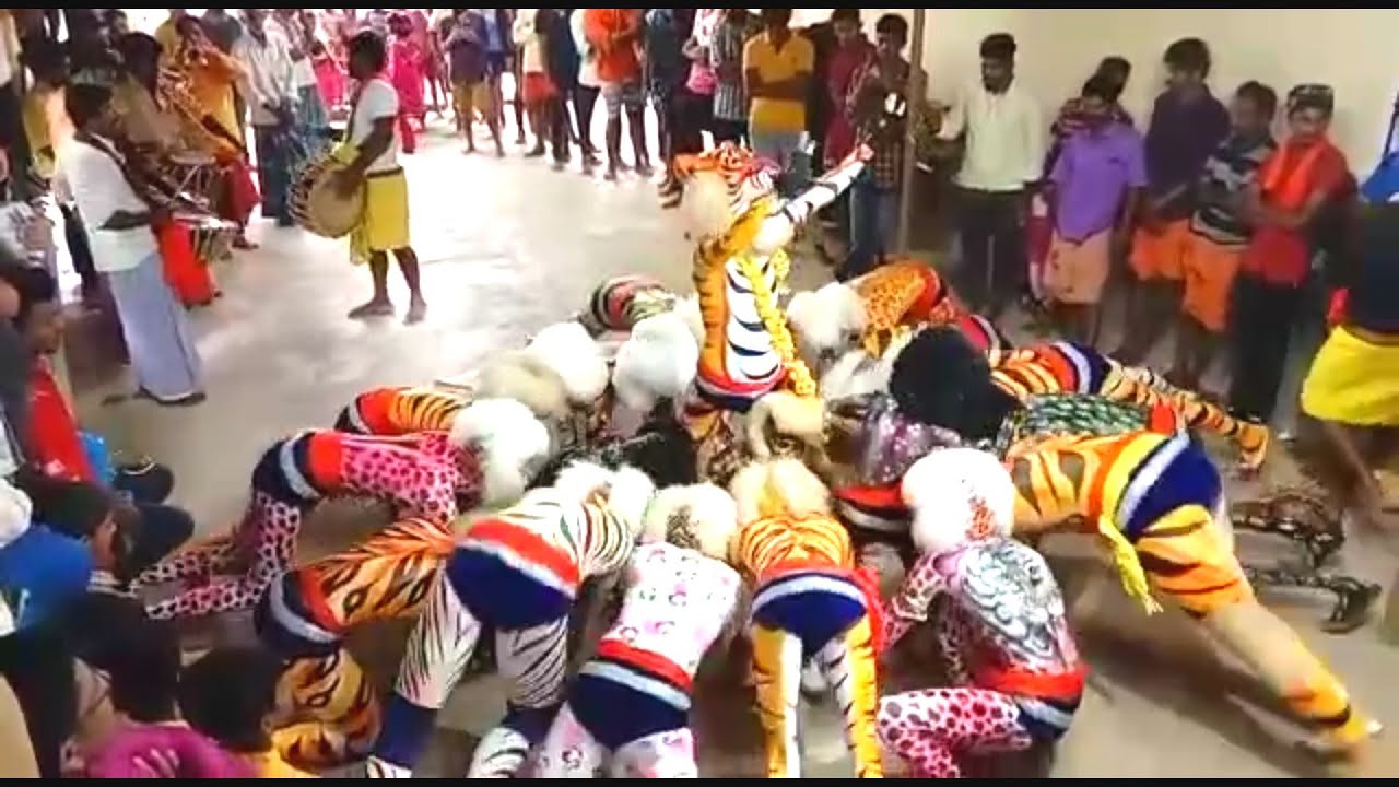 Tiger Dance-ಪಿಲಿನಲಿಕೆ | PILI NALIKE | ಮಾರ್ನೆಮಿದ ಪಿಲಿ |Mangalore Dasara ...