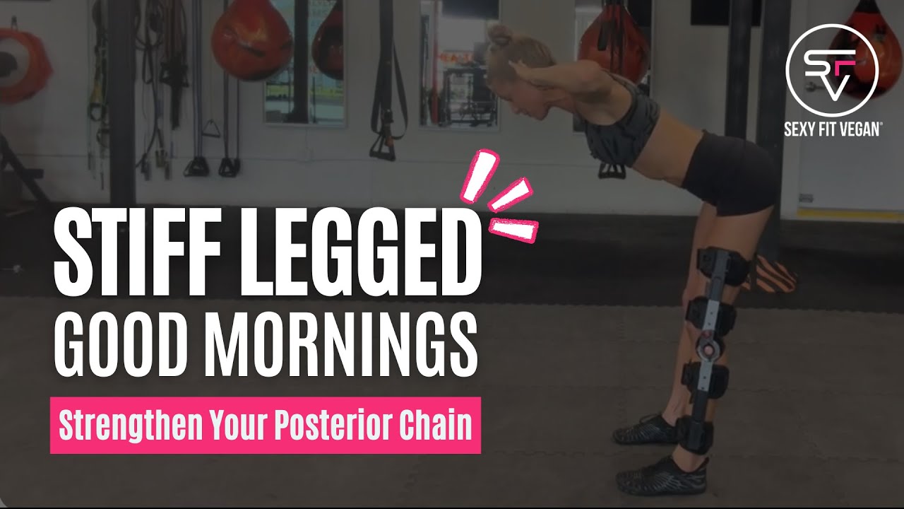 Stiff Legged Good Mornings to Activate Glutes and Strengthen Hamstrings ...