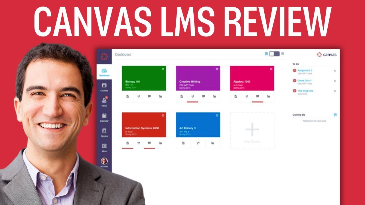 Canvas LMS Review : Pros & Cons | Best LMS Software - YouTube