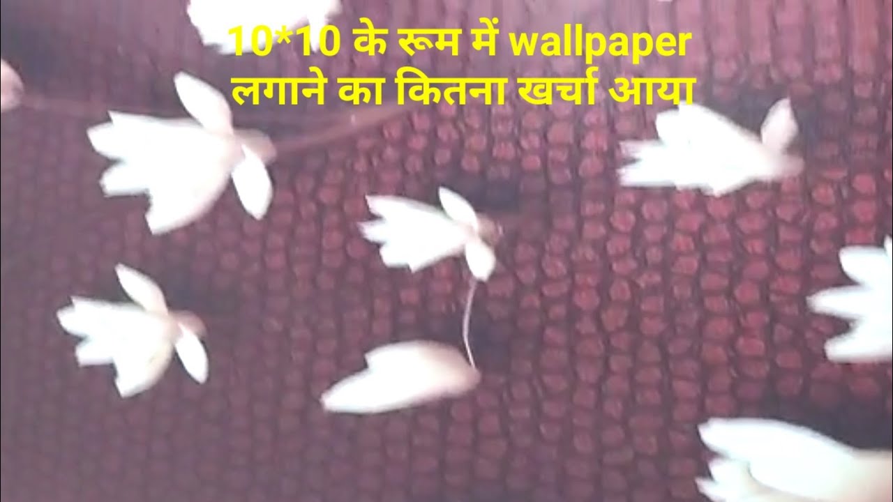 10*10 ki divar par wallpaper lagane ka kharcha,10*10 ke room me ...