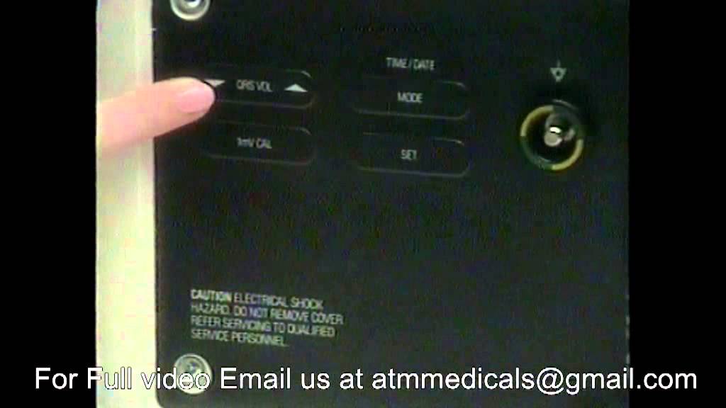Physio Control Lifepak 9 Defibrillator - YouTube