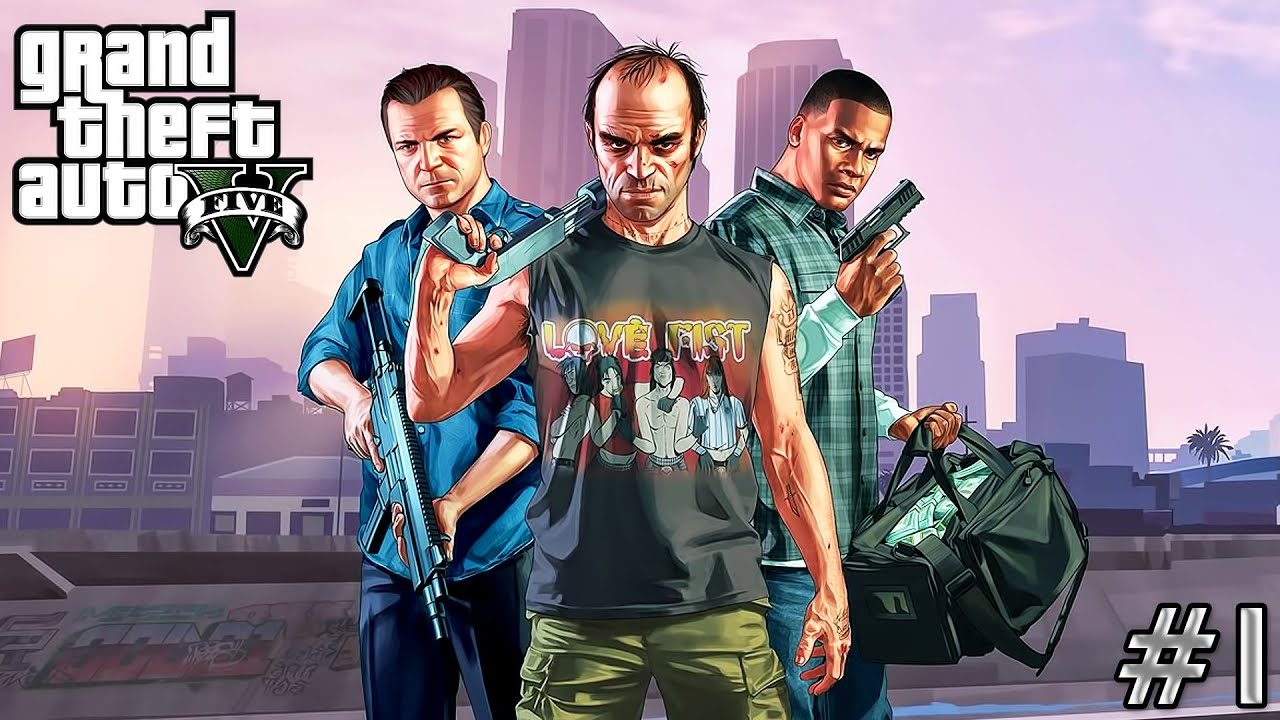 Grand Theft Auto V #1 - The Beginning: 4K UHD 60FPS - GamePlay ...