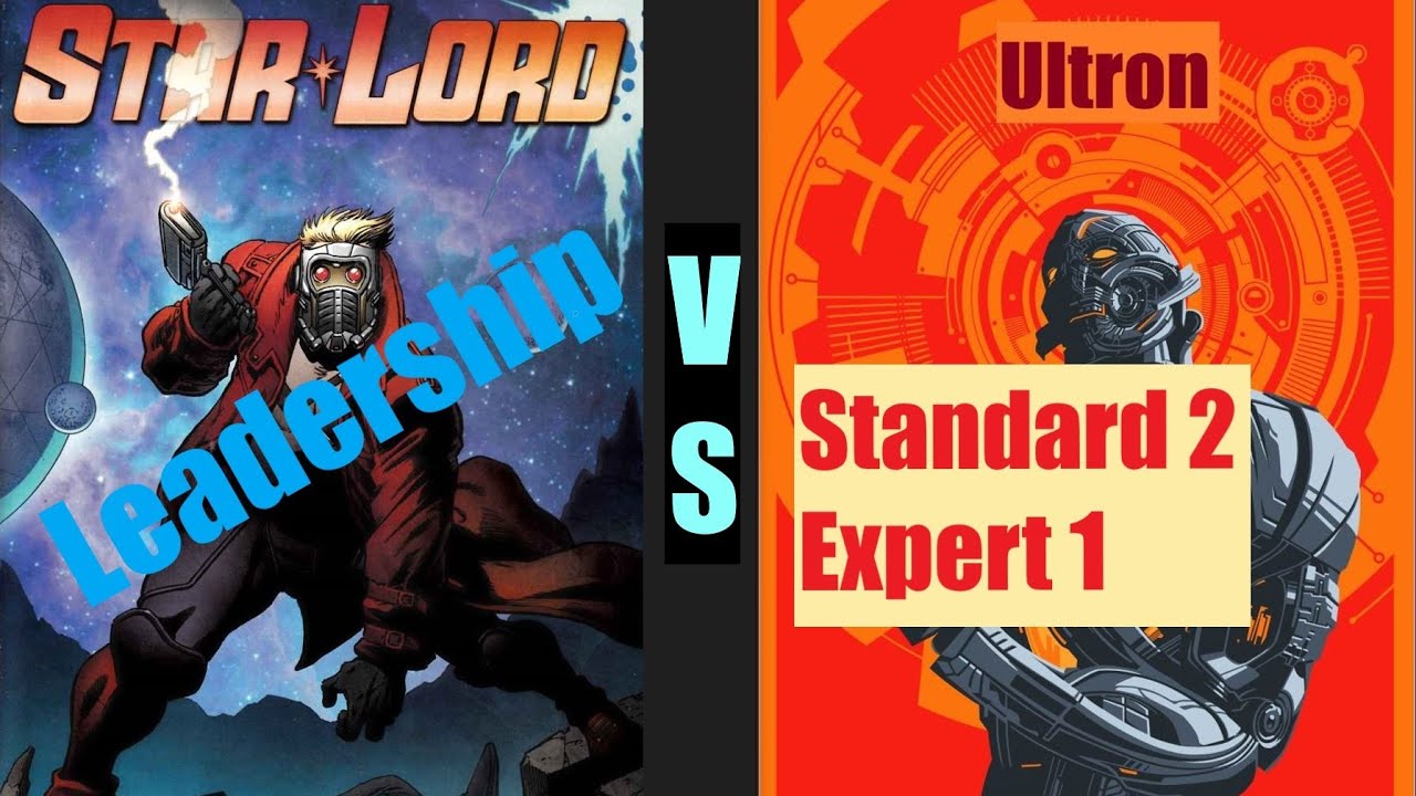 Marvel Champions, Star Lord VS Ultron Standard 2 / Expert 1 - YouTube