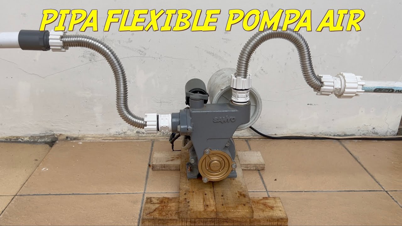 Pipa Flexible Pompa Untuk Meredam Getaran Pompa dan Meningkatkan Aliran ...