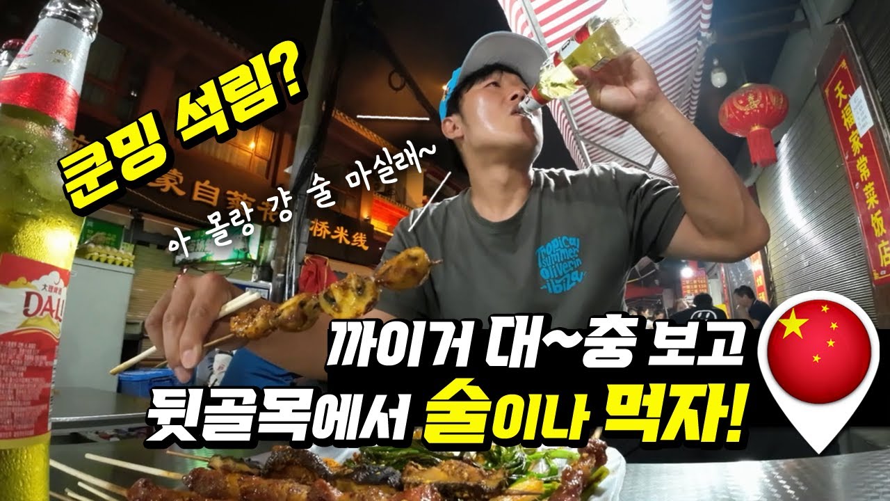 『중국7』난 술먹기 위해 여행하나 석림 대충 보고 뒷골목에서 술이나 먹자 [삼류여행38] Youtube