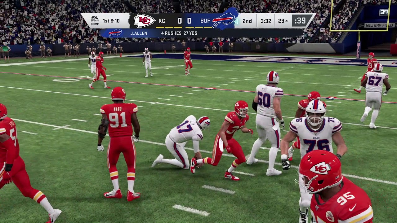 BUFFALO BILLS vs KC CHIEFS // MADDEN NFL 20 - YouTube