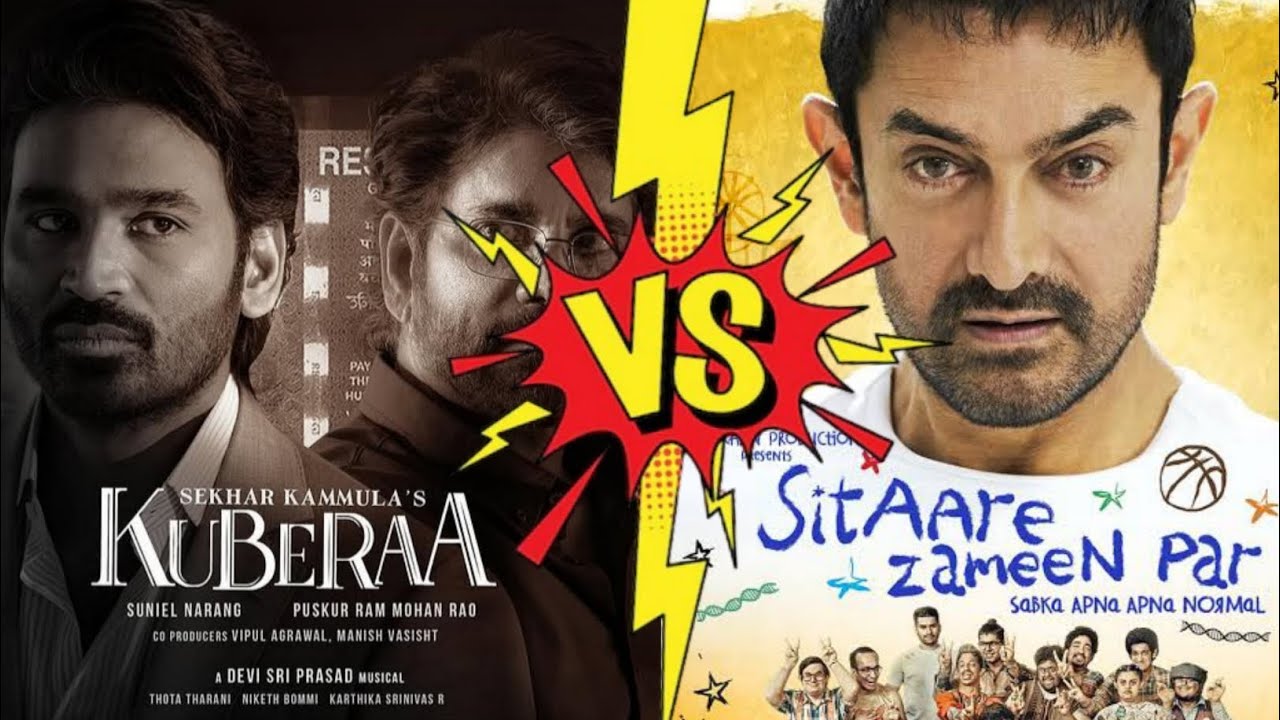 Sitaare Zameen Par Vs Kuberaa Movie Box Office Collection | Skm ...
