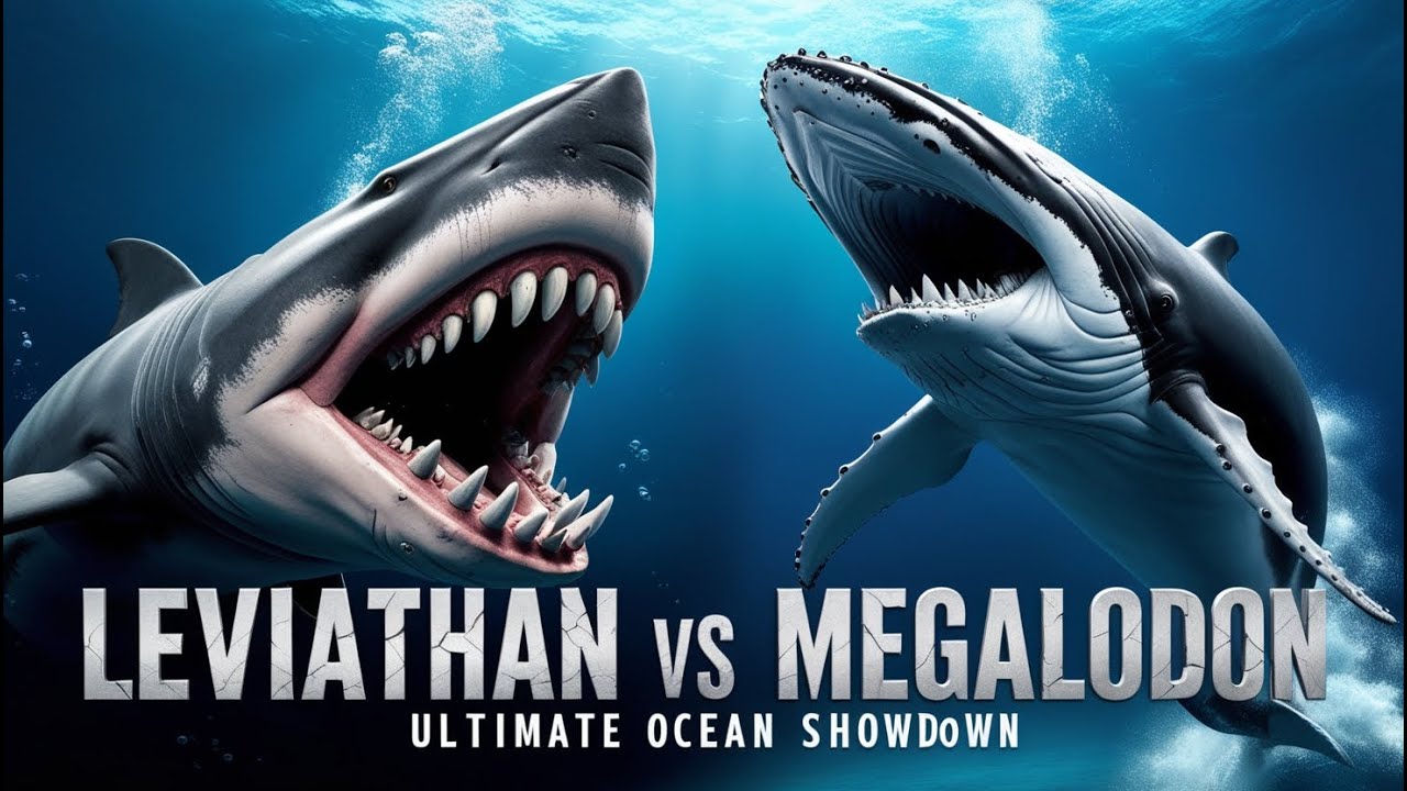 Leviathan vs Megalodon: The Ultimate Ocean Showdown - YouTube