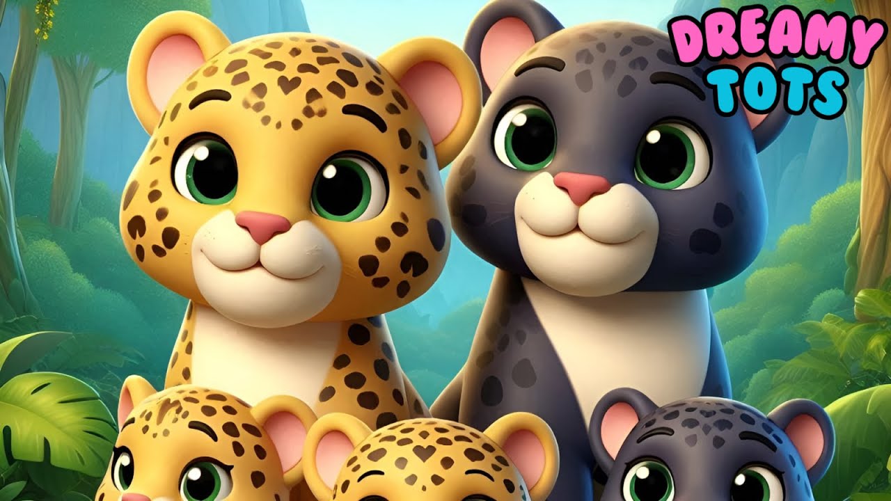 LEARN ENGLISH | KIDS SONG & NURSERY RHYMES | PANTHERS SONG | HAPPY ...