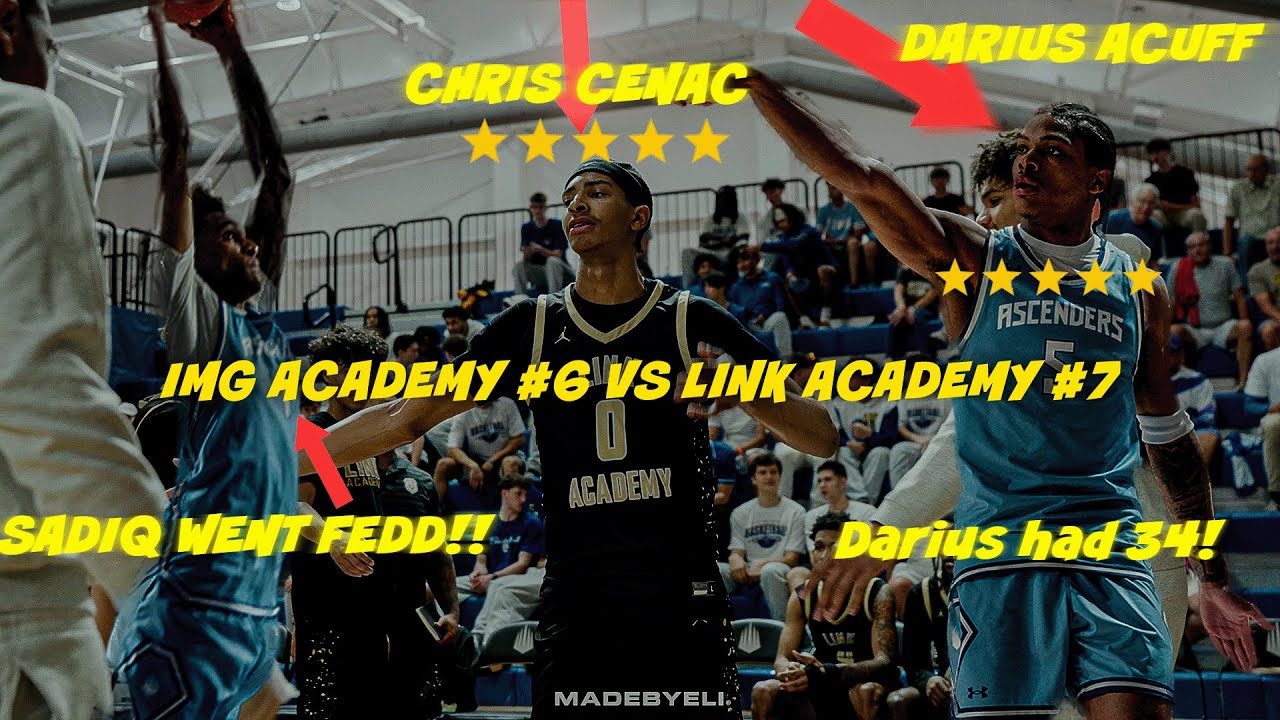 Darius WENT FED!! | #6 VS #7 EYBL Scholastic teams!! | - YouTube