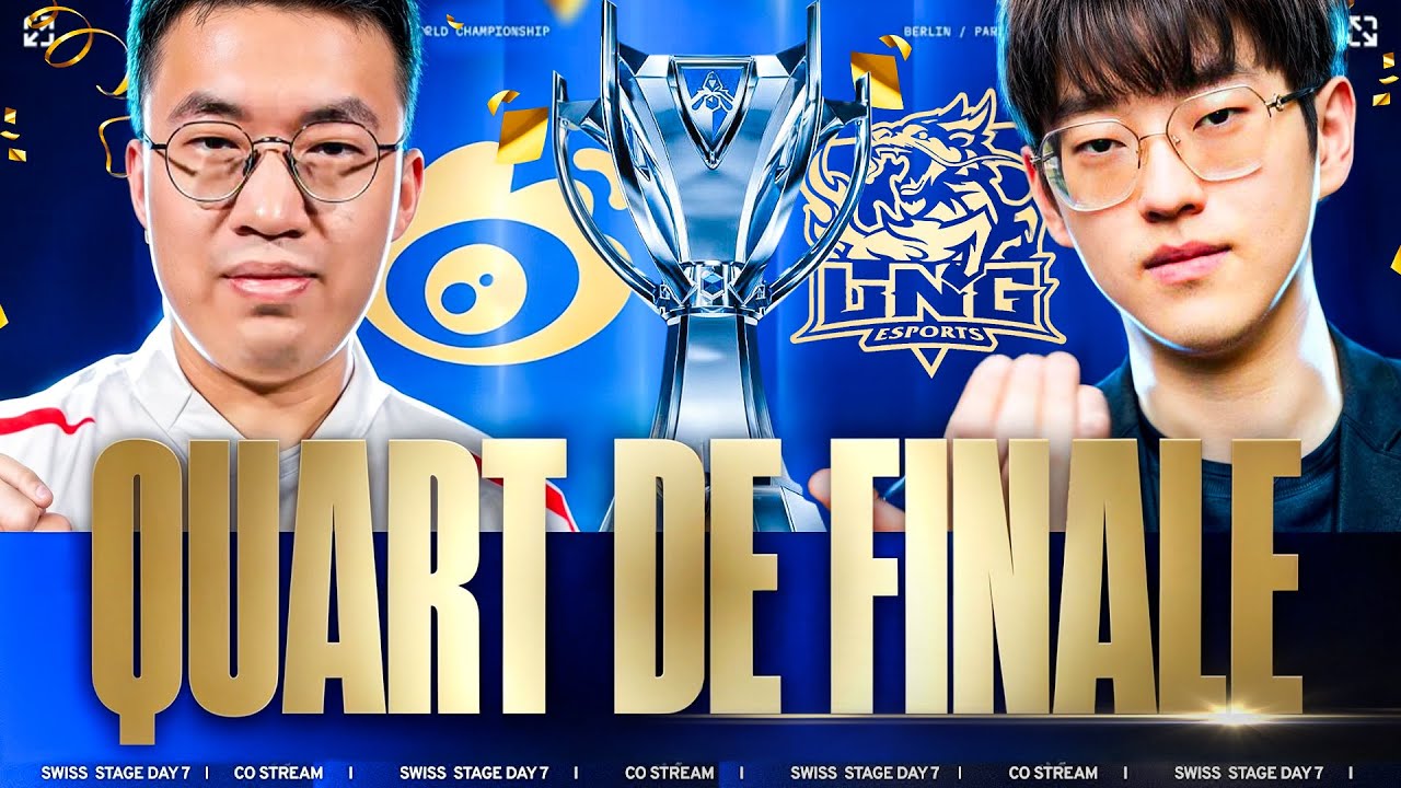 LNG vs WBG🔥 SCOUT VS LA CHINE, QUART DE FINALE DES CHANCEUX ️ - YouTube