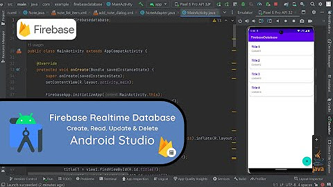 Android Firebase Java - YouTube
