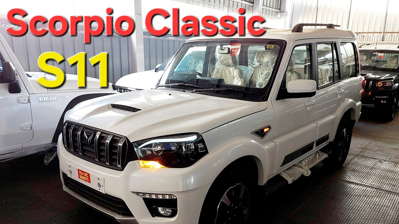 2024 SCORPIO CLASSIC S11, TOP MODEL, DIESEL, ₹17 LAC. FULL DETAILED ...