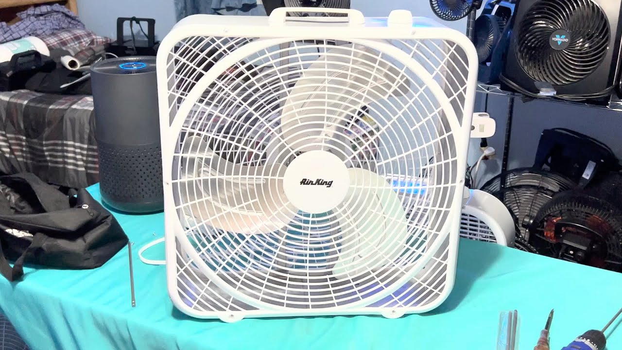 Blade swap the box fan conclusion part 3 - YouTube