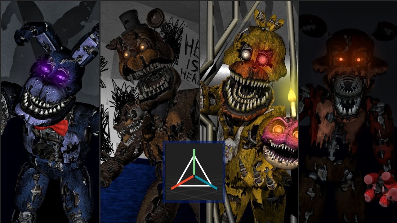 Nightmare Animatronics for Prisma 3D - Improved HW Models - DOWNLOAD ...