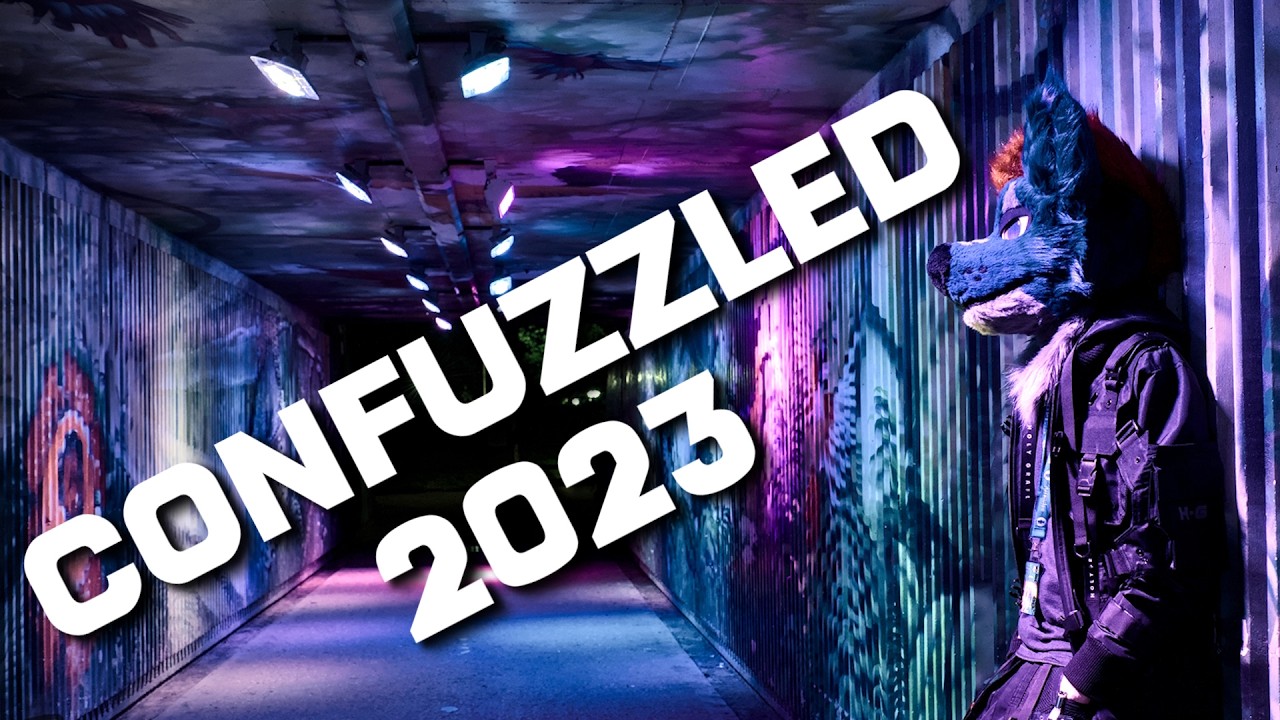 ConFuzzled 2023 #CFz My first furry convention - YouTube