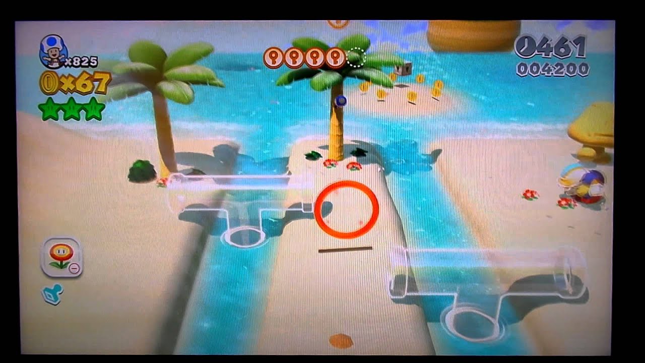 [Super Mario 3D World] World 5-1 Sunshine Seaside Speedrun in 101 ...