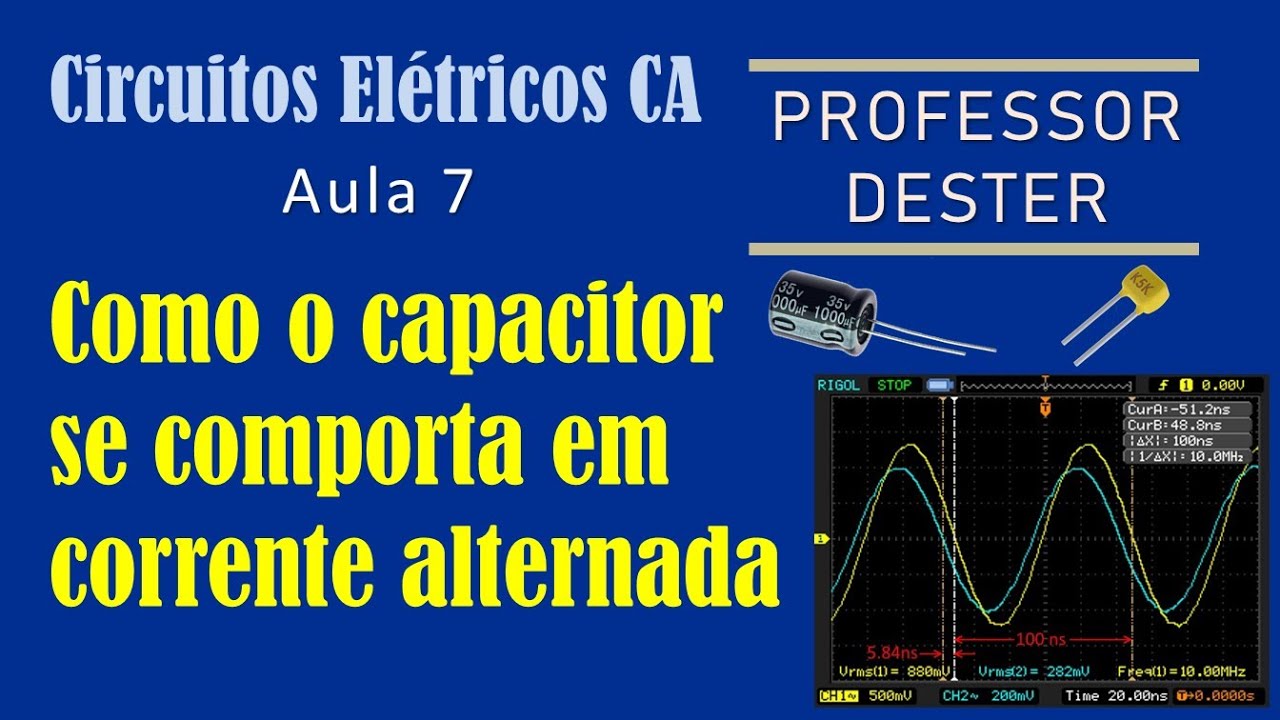 Reatância capacitiva e o comportamento das cargas capacitivas em ...