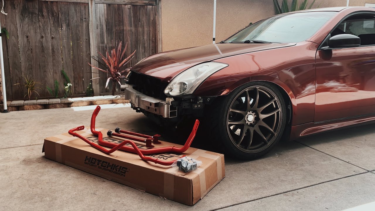 NEW Suspension Mods for the G35! - YouTube