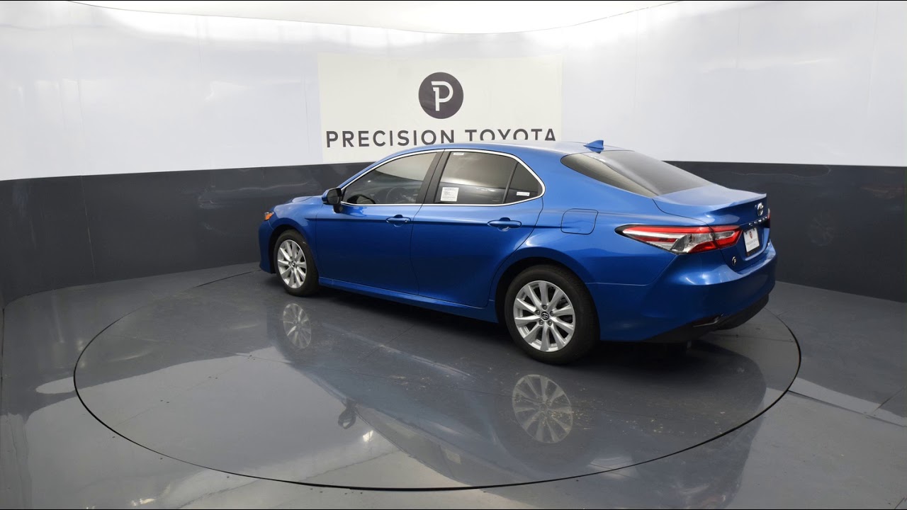 2020 Blue Streak Metallic Toyota Camry 4D Sedan #L00581 - YouTube