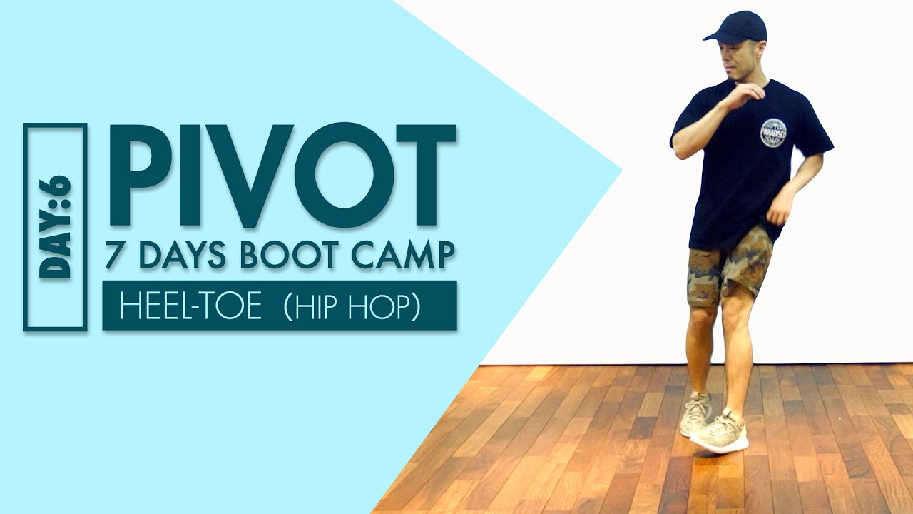 House Dance Tutorial "Heel-toe" | Pivot Boot Camp:Day 6 - YouTube