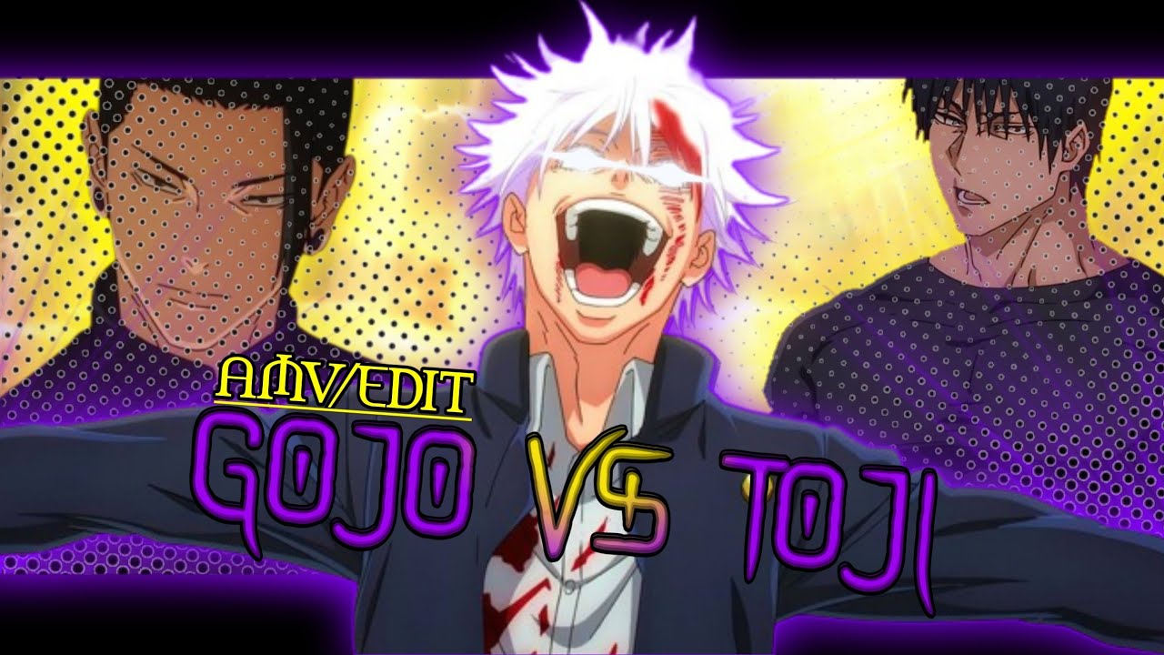 Jujutsu kaisen" Gojo vs Toji 💥 "- Under the influence x I was never ...