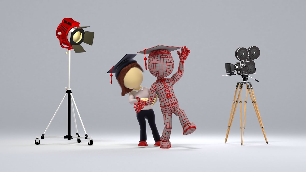 Posing and Rendering CGI Characters - YouTube