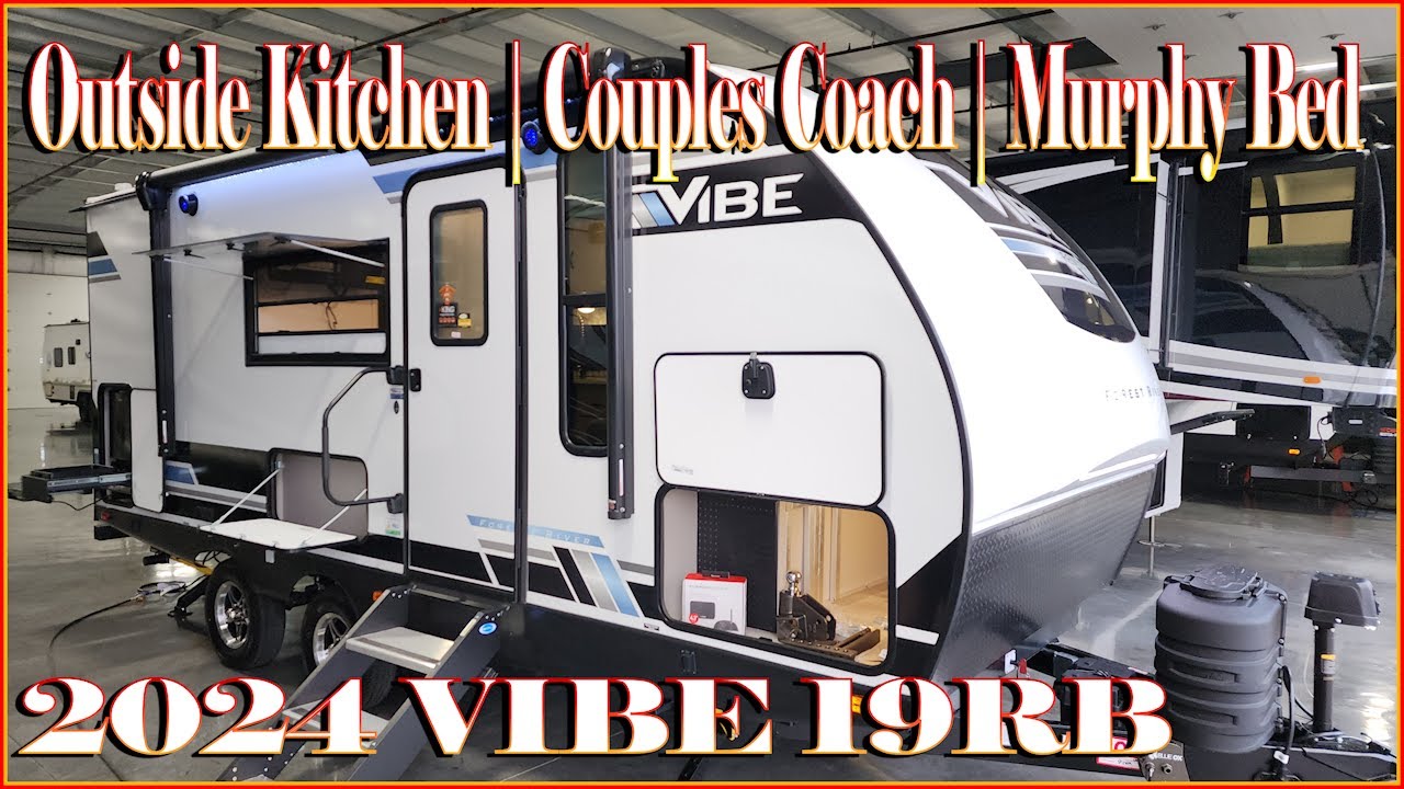 2024 VIBE 19RB Travel Trailer by Forestriver RV at Couchs RV Nation - RV review tour - YouTube