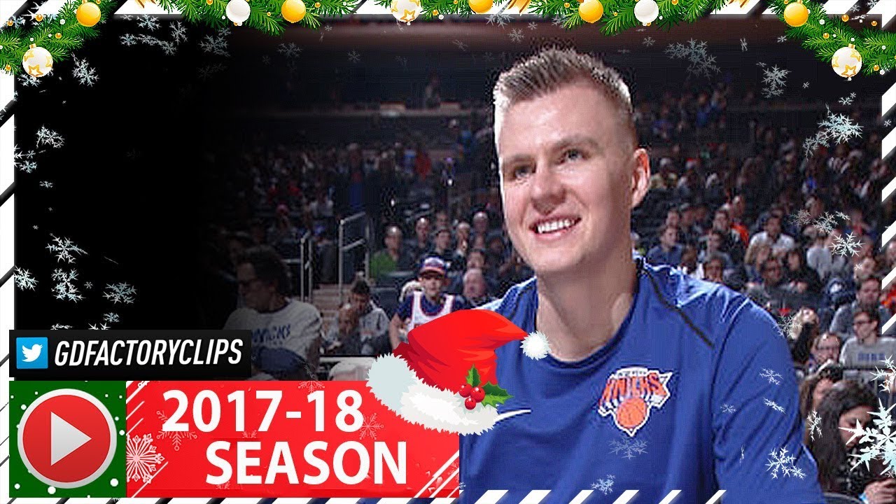 Kristaps Porzingis Full XMAS Highlights vs Sixers (2017.12.25) - 22 Pts ...
