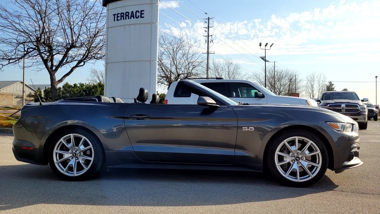2015 Mustang GT convertible Quick Take - YouTube