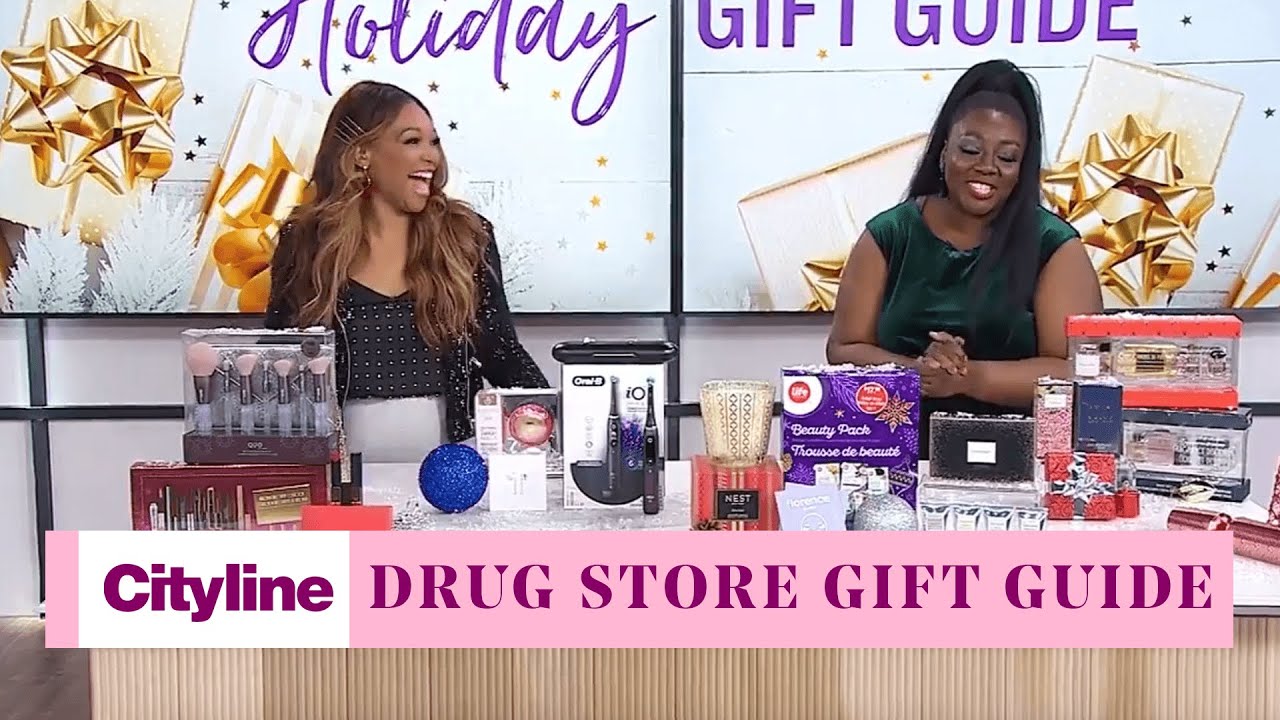 An incredible drug store gift guide for everyone on your list - YouTube