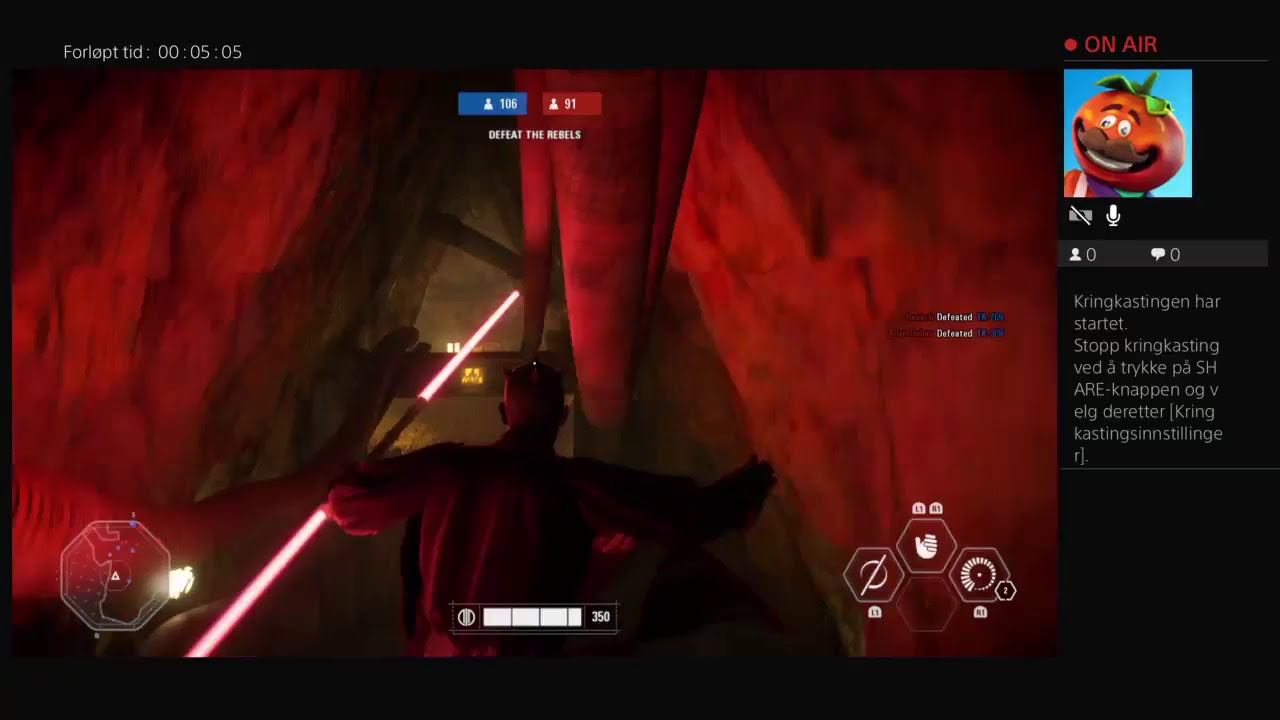 Streamer star wars battelfront 2 - YouTube