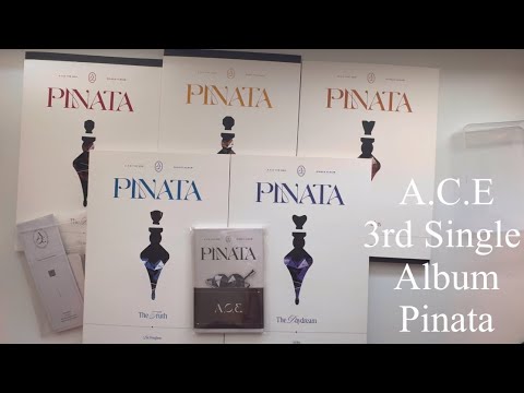 13: A.C.E 3rd Single Album Pinata Unboxing - YouTube