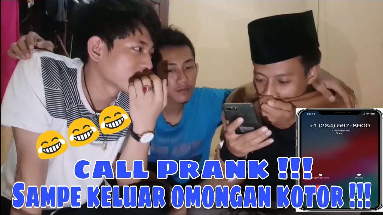 PRANK !!! Telfon teman,sampe ngomong jorok ??? - YouTube