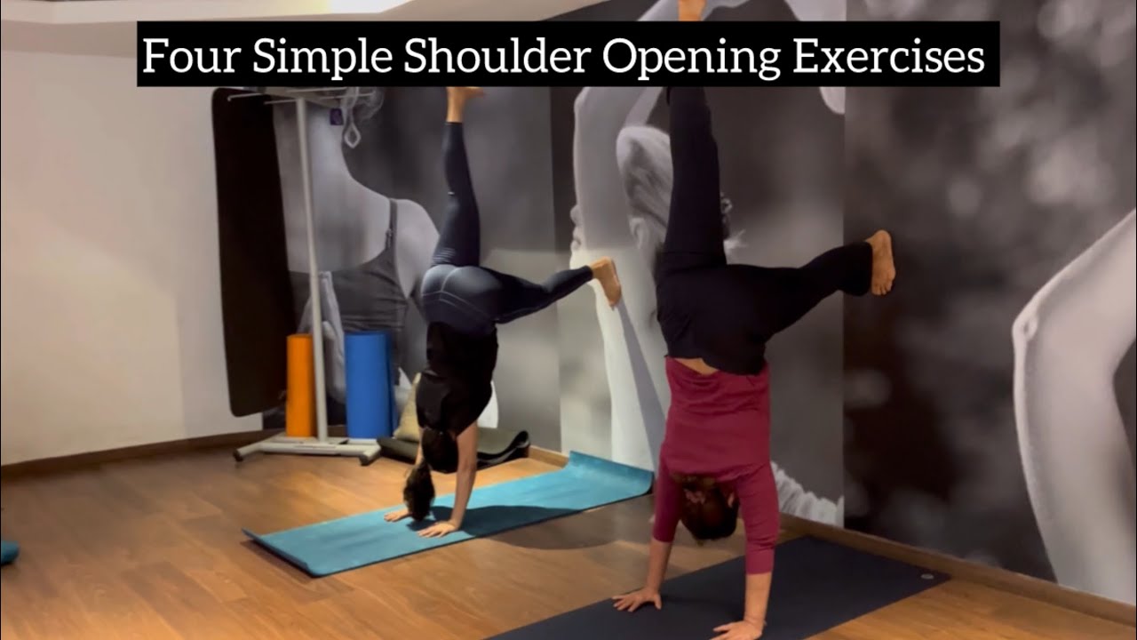 Shoulder Opening with wall - YouTube