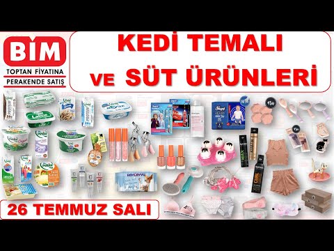 #BİM 26 TEMMUZ 2022 SALI KATALOĞU  ,BİM AKTÜEL , #BİM BU SALI , BİM HAFTALIK KATALOG, KEDİ TEMALI