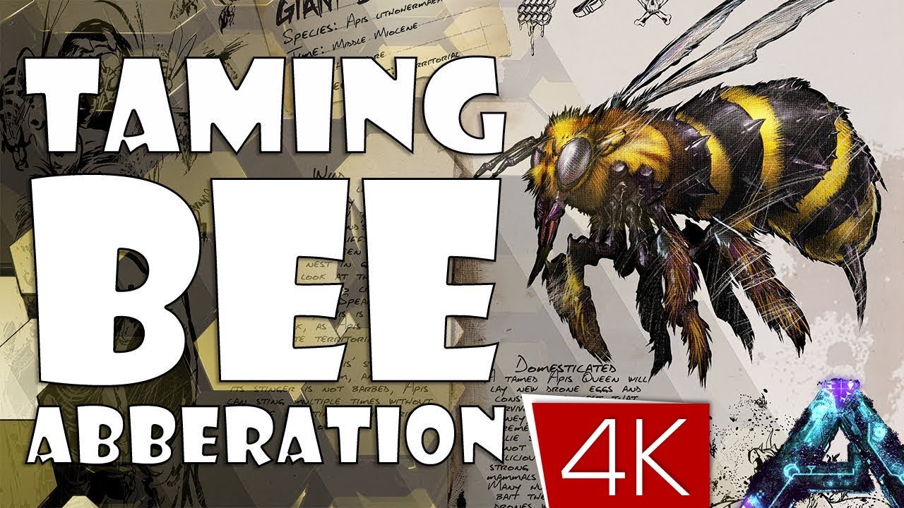 🐝 GIANT BEE Aberration | ARK Taming - YouTube