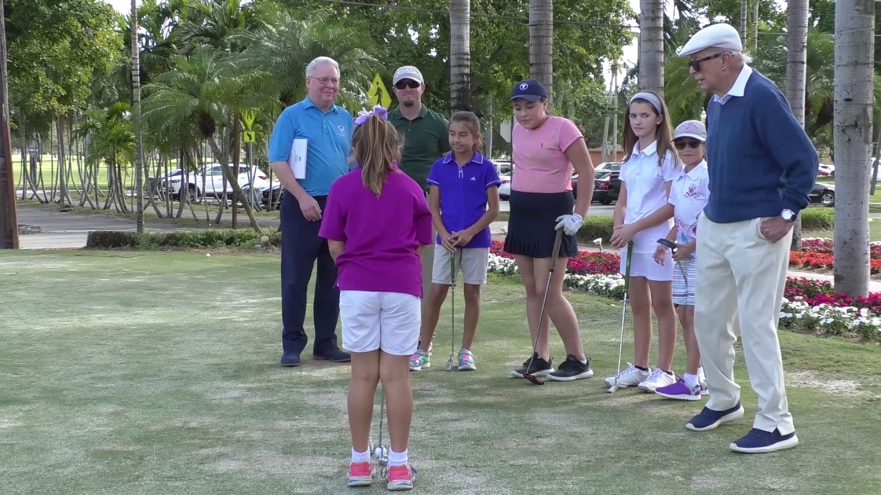 PGA Golf Hall of Fame Bob Toski Visits MS Golf Course - YouTube