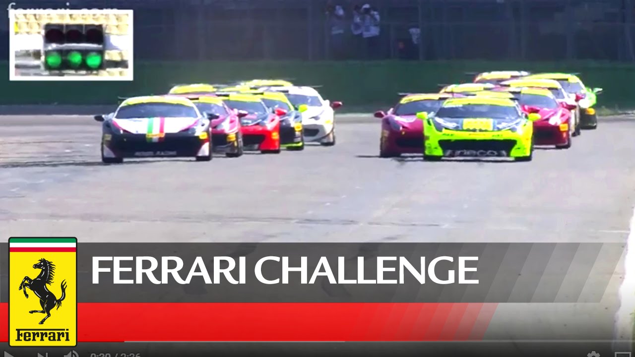 Ferrari Challenge Europe - Hockenheim Race 2 Coppa Shell - YouTube