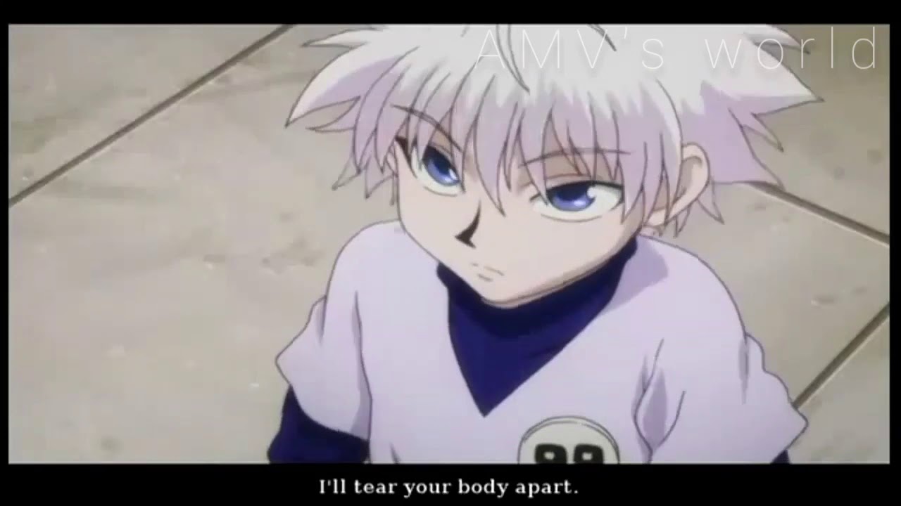 killua - Cold As Ice [AMV] - YouTube