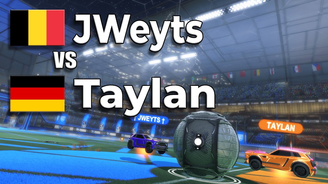 JWeyts vs Taylan | 1v1 Rocket League Showmatch - YouTube