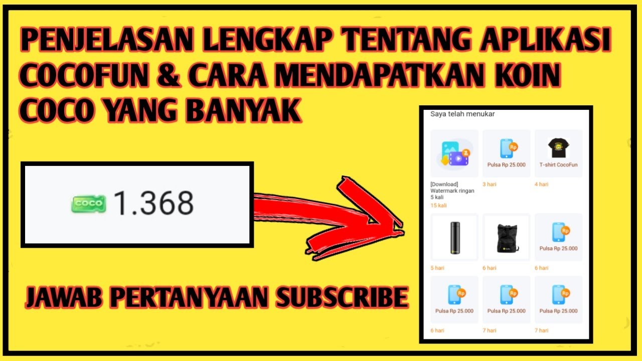 PENJELASAN LENGKAP TENTANG APLIKASI COCOFUN DAN CARA MENDAPATKAN KOIN ...