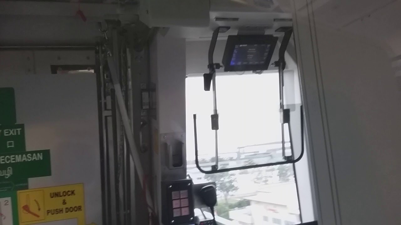 [New Cab Window]SMRT C151B Set 673/674 Tuas West Road to Tuas Link ...