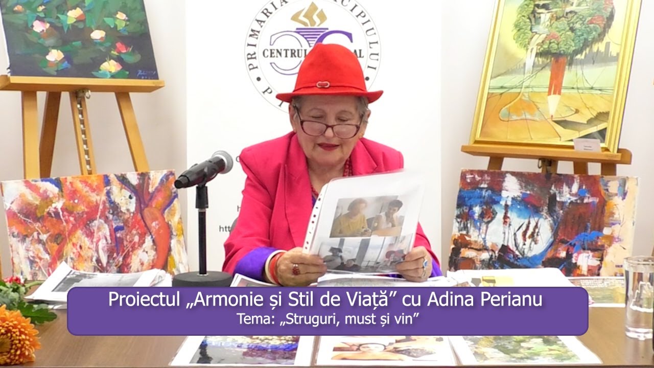 Proiectul „Armonie și Stil de Viață” cu Adina Perianu - YouTube