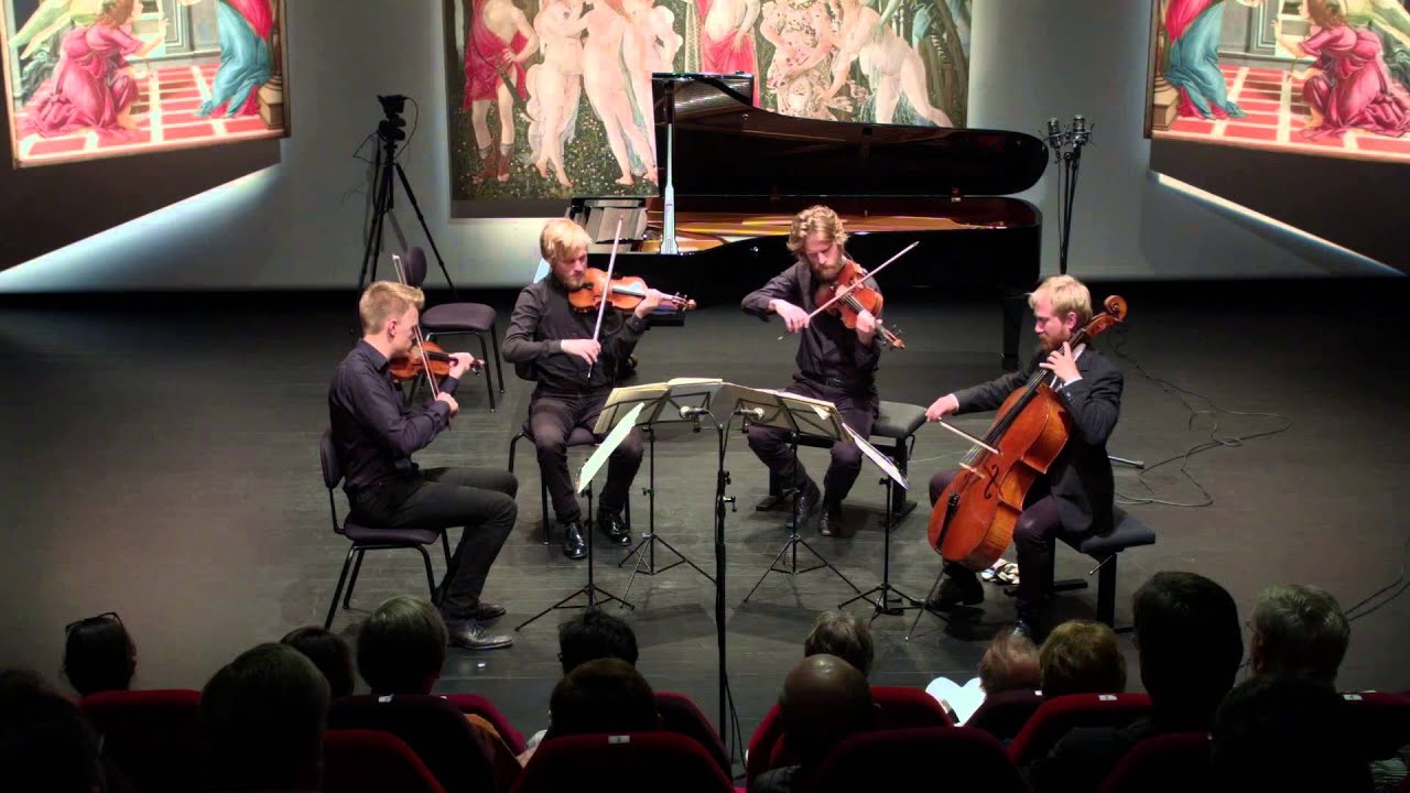 The Danish String Quartet plays Beethoven's Quartet Nr.10 - YouTube