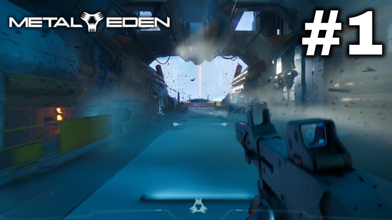 Metal Eden Demo | Part 1: Awesome CyberPunk Boomer Shooter - YouTube